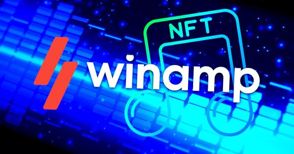 Reproductor de escritorio Winamp compatible con audios NFT